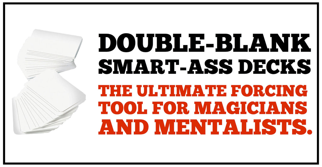 Double Blank Smart Ass Replacement Pro Pack – Bill Abbott Magic Online